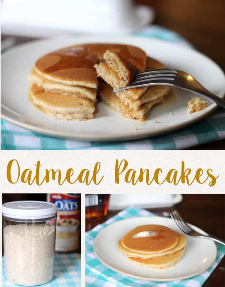 Oatmeal Pancake Mix {Easy & Healthy!}
