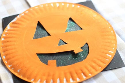 Paper Plate Pumpkin Craft - Thriving Home
