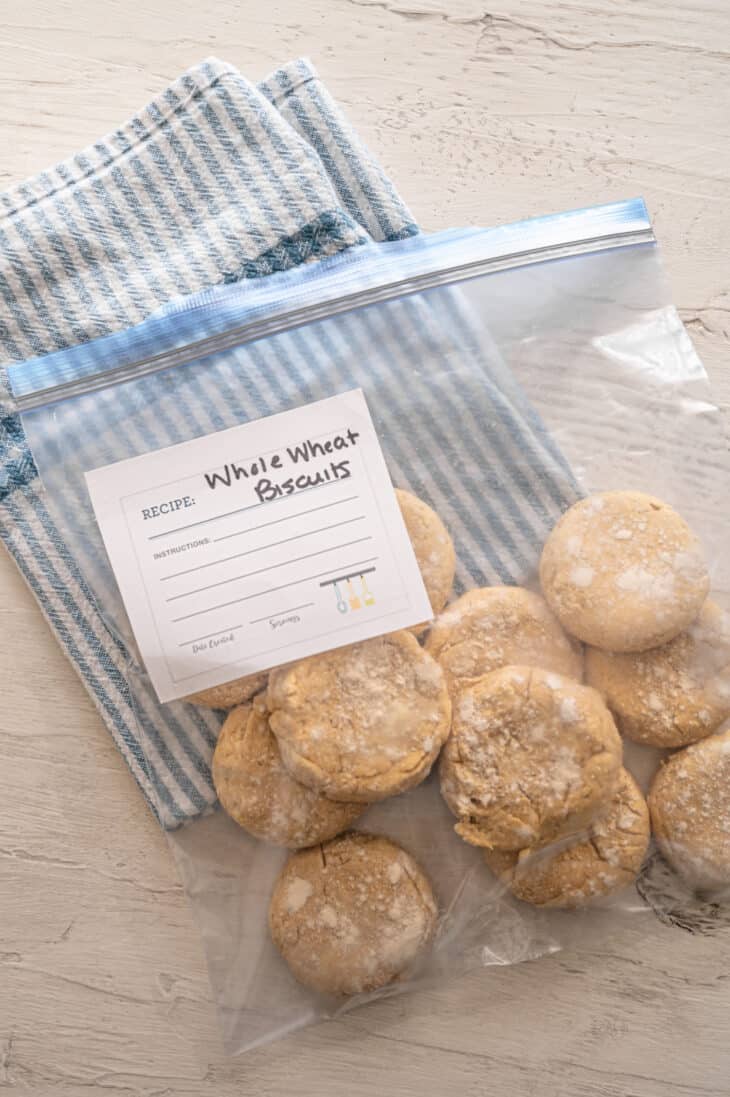 Whole Wheat Biscuits (Fluffy and Delicious!) - Thriving Home