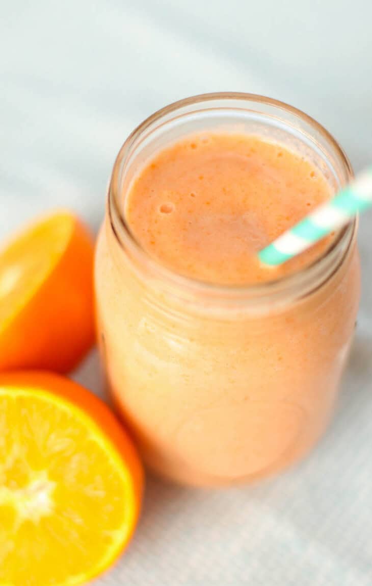Orangesicle Smoothie - Thriving Home