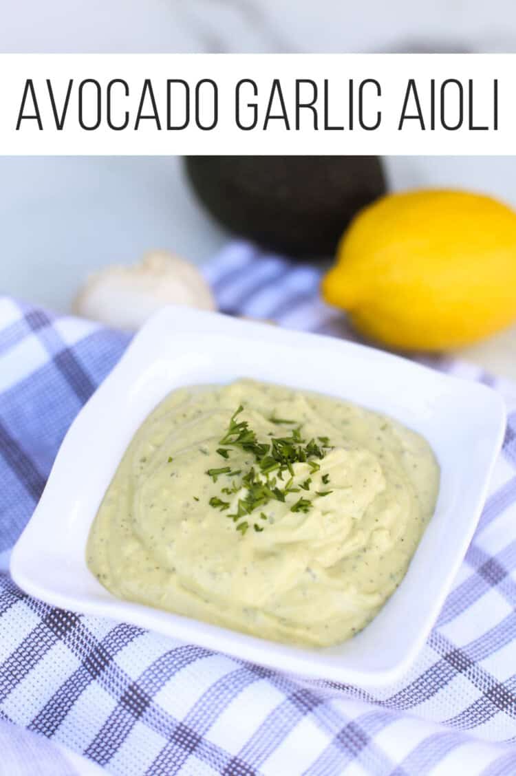 Avocado Aioli - Thriving Home