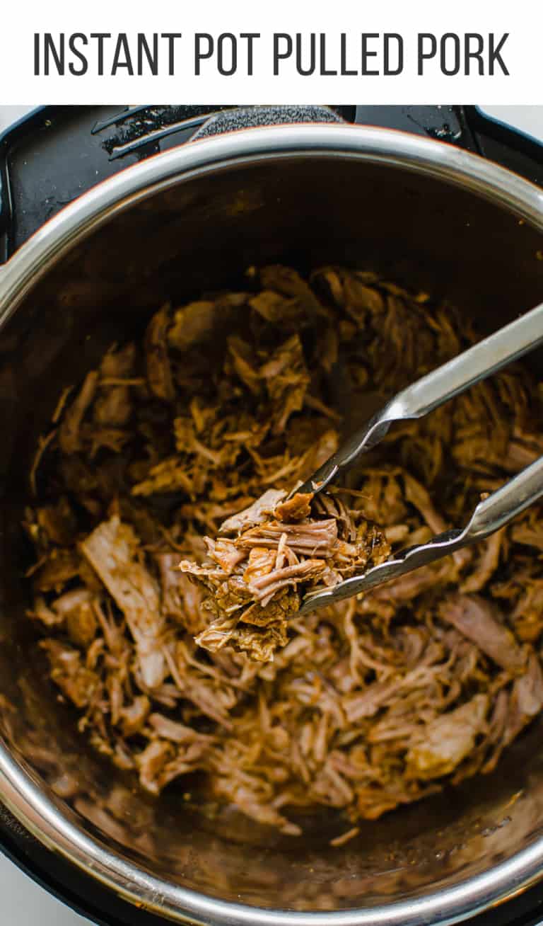 5-Ingredient Instant Pot Pulled Pork - Thriving Home