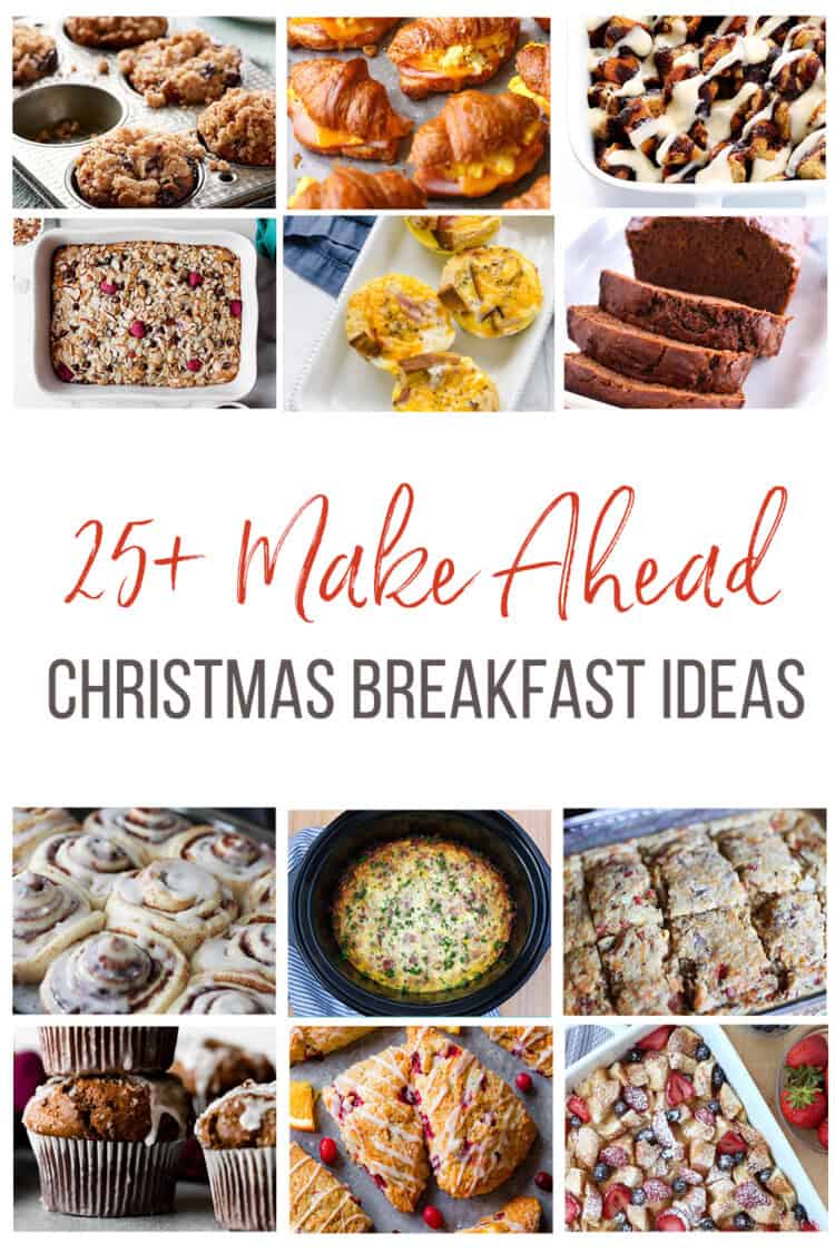 25+ Christmas Breakfast Ideas to Make Ahead