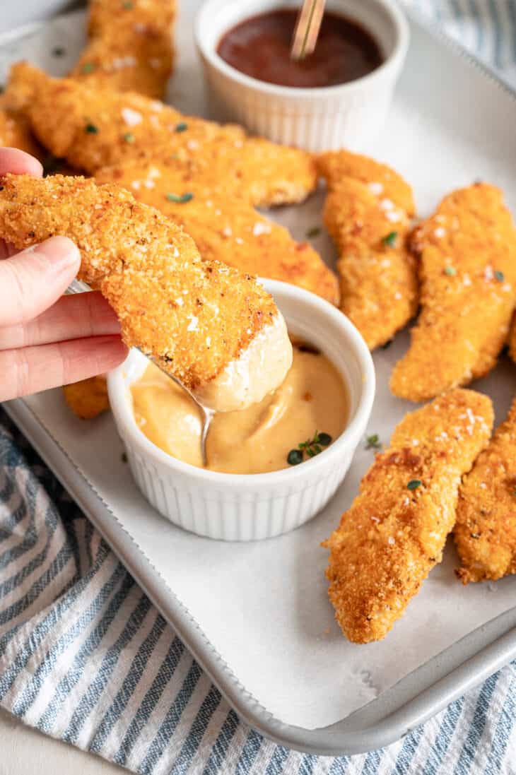 Air Fryer Chicken Tenders - Thriving Home