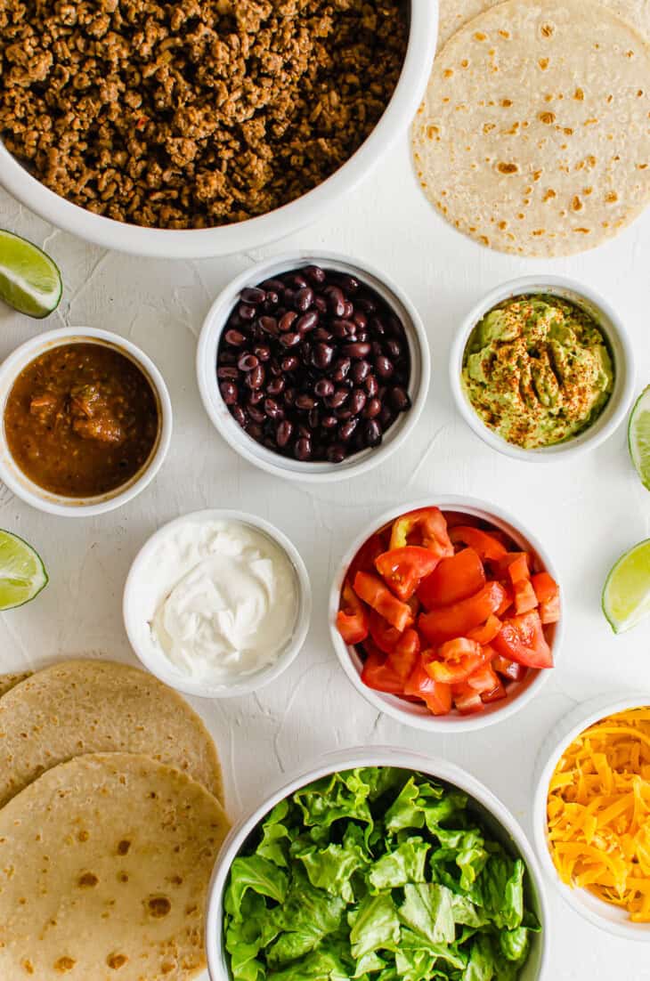 Totally Tasty Taco Bar (Great for Groups!)