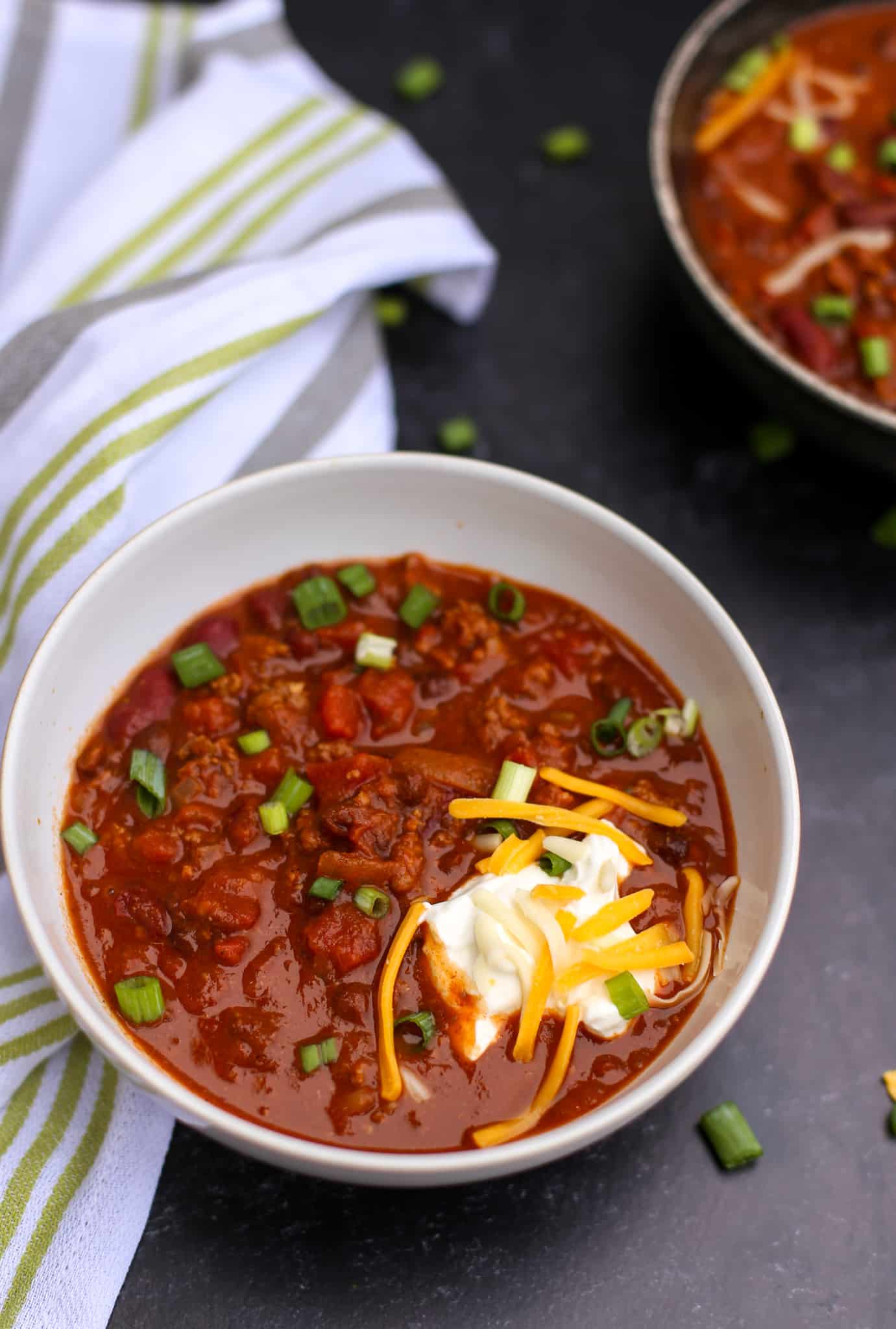 The BEST Stovetop Chili Recipe {Done in 30 minutes!} - Thriving Home