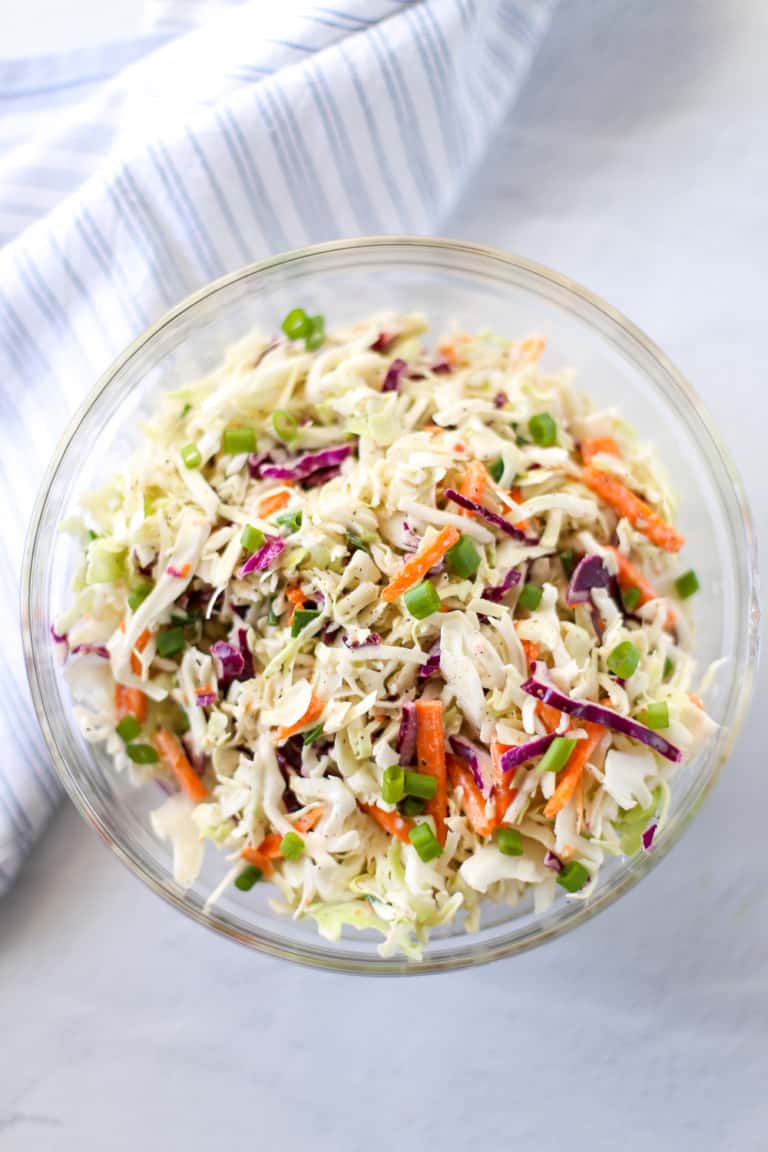 5-Ingredient Coleslaw (Great for Pulled Pork!)