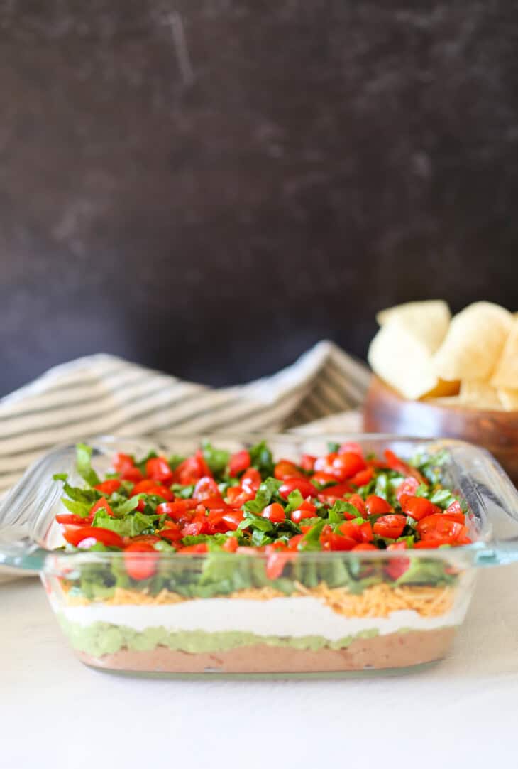 Layered Taco Dip | An Easy Crowd-Pleasing Recipe!