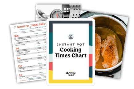 Instant Pot Cooking Times {The Ultimate Guide & Free Cheatsheet}