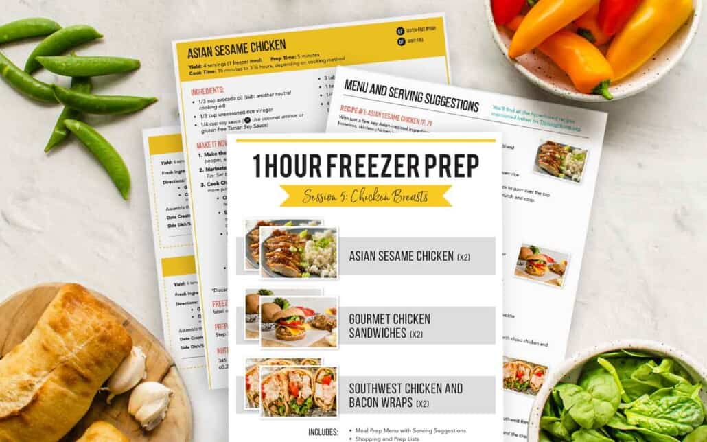 1 Hour Freezer Prep - Thriving Home