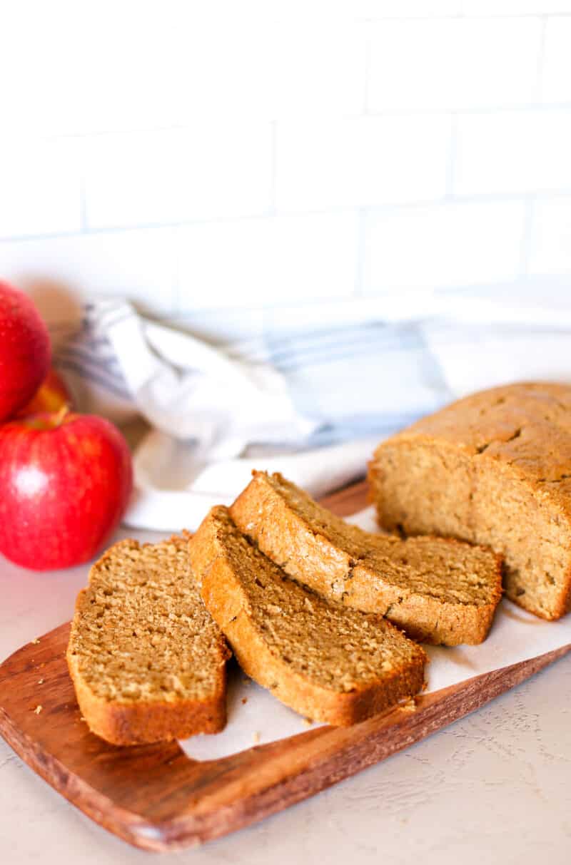 Cinnamon Applesauce Bread