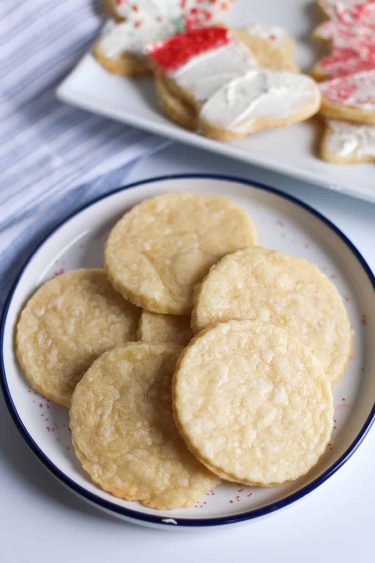 Cream Cheese Sugar Cookies (Only 7 Ingredients!)