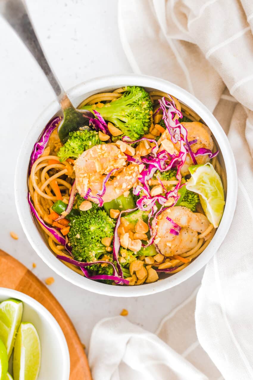 Shrimp Curry Bowls (so, so good!) - Thriving Home