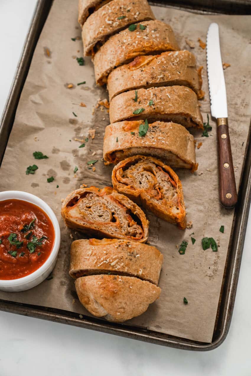 Stromboli Pizza (Fun Twist on Homemade Pizza) - Thriving Home