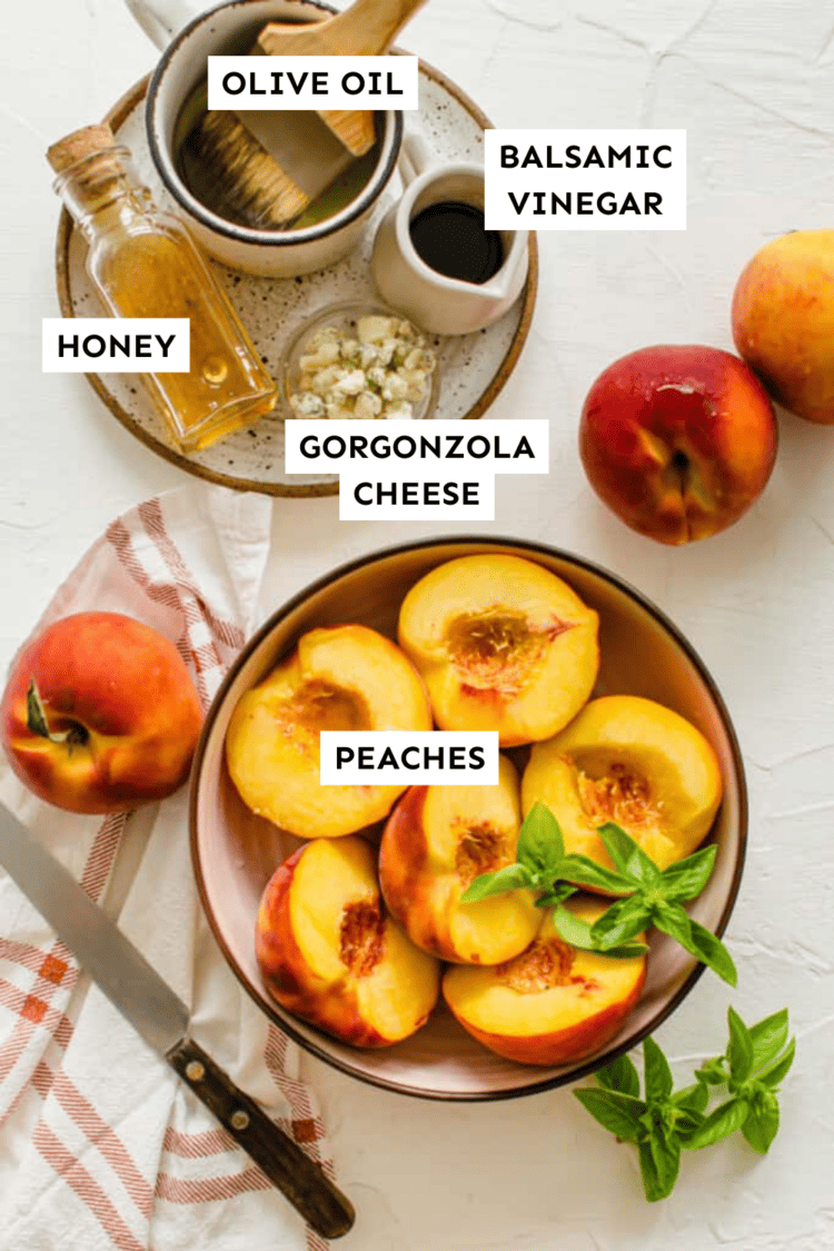 Crowd Pleaser Grilled Peaches - Thriving Home