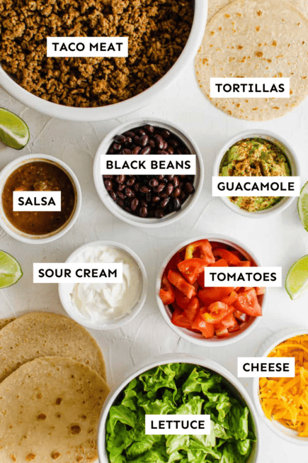 Totally Tasty Taco Bar (Great for Groups!)