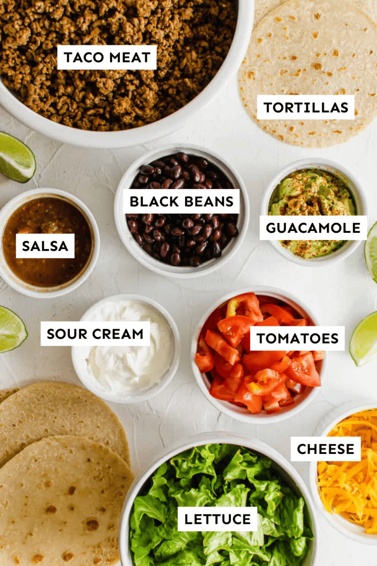 Totally Tasty Taco Bar (Great for Groups!)