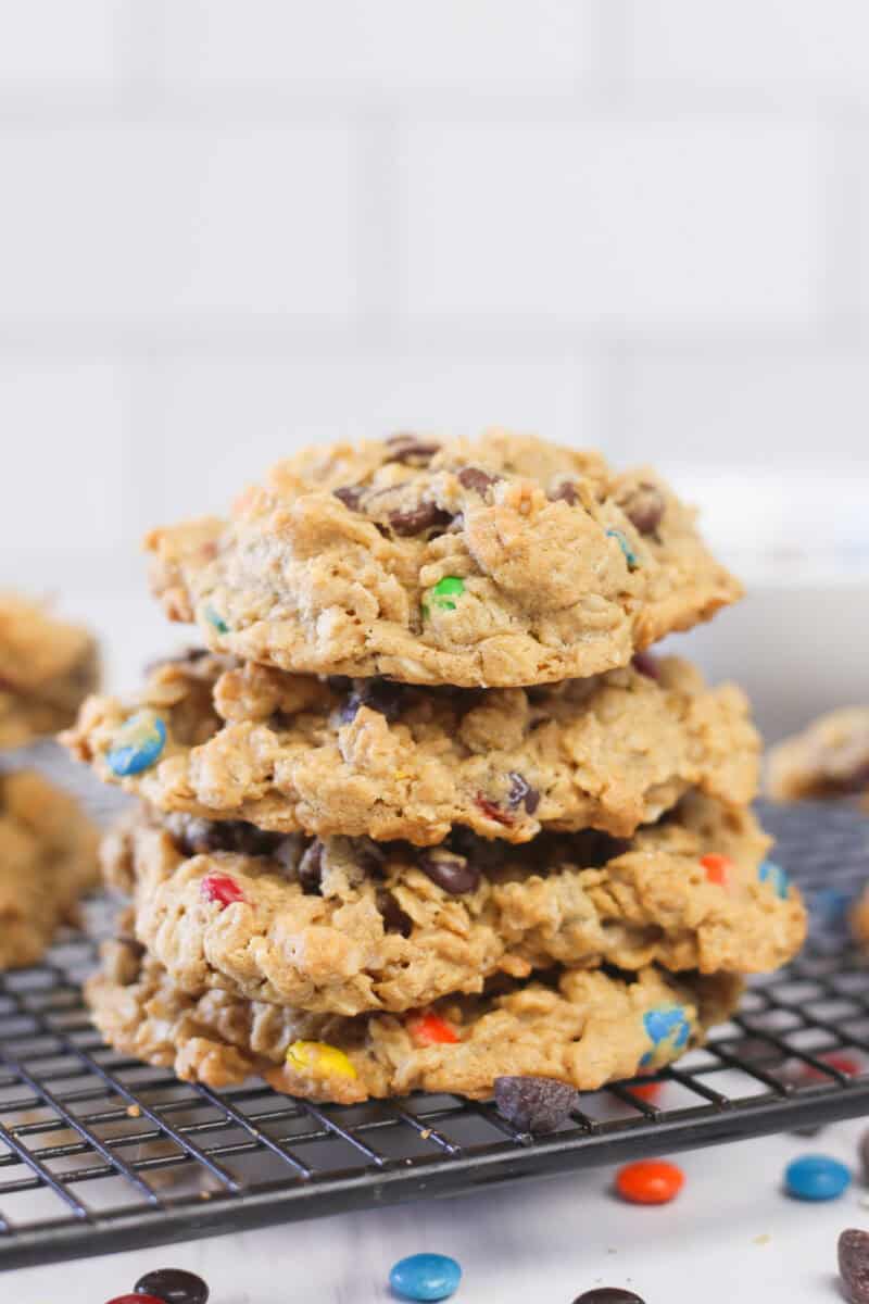 The Best EVER Monster Cookies - Thriving Home