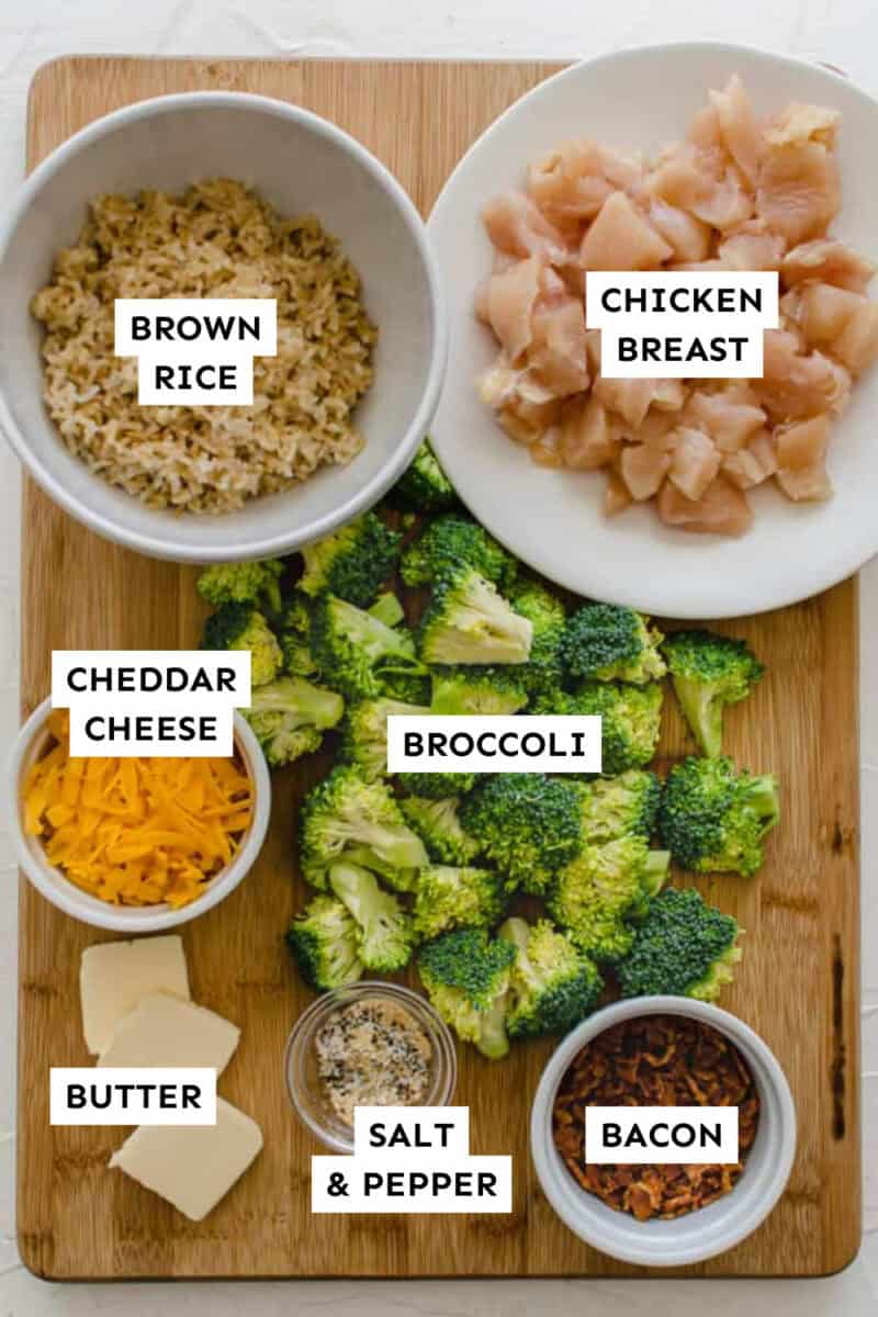 Chicken, Broccoli, & Rice Foil Packets {Make Ahead & Freeze!}