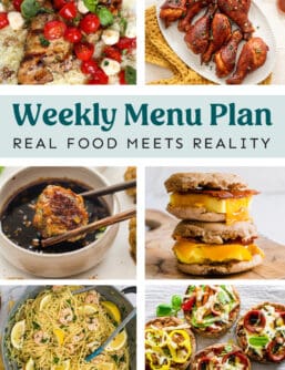 Free Weekly Menu Plans - Thriving Home