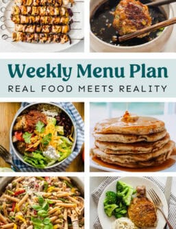 Free Weekly Menu Plans - Thriving Home
