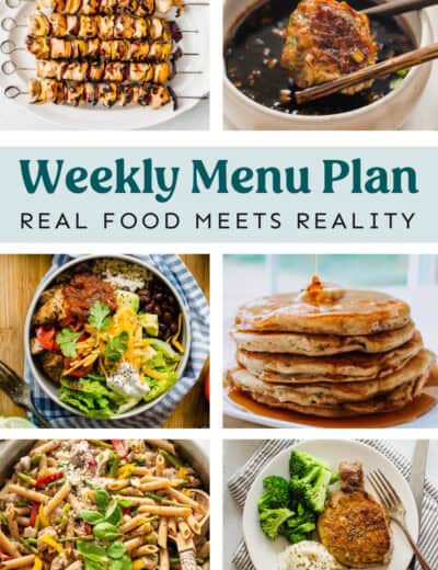 Free Weekly Menu Plans - Thriving Home