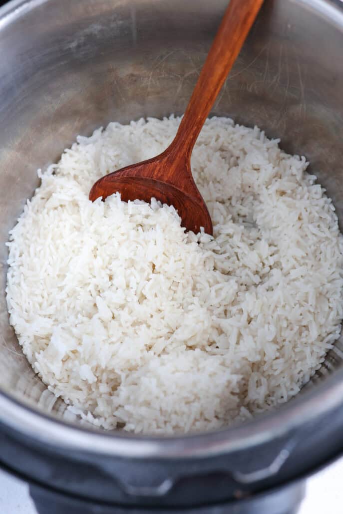 Instant Pot Coconut Rice - Thriving Home