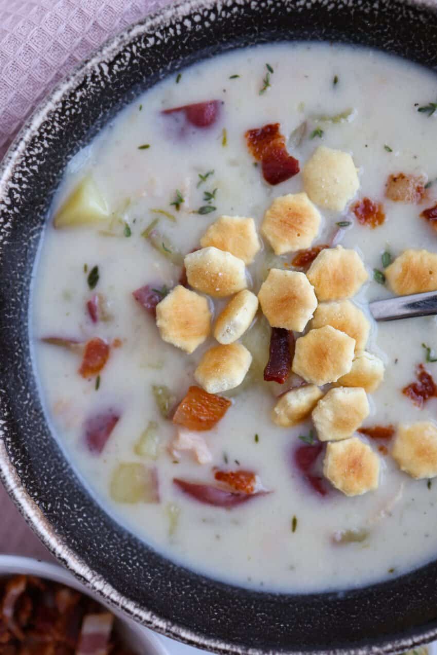 Instant Pot Clam Chowder (Gluten-Free) - Thriving Home
