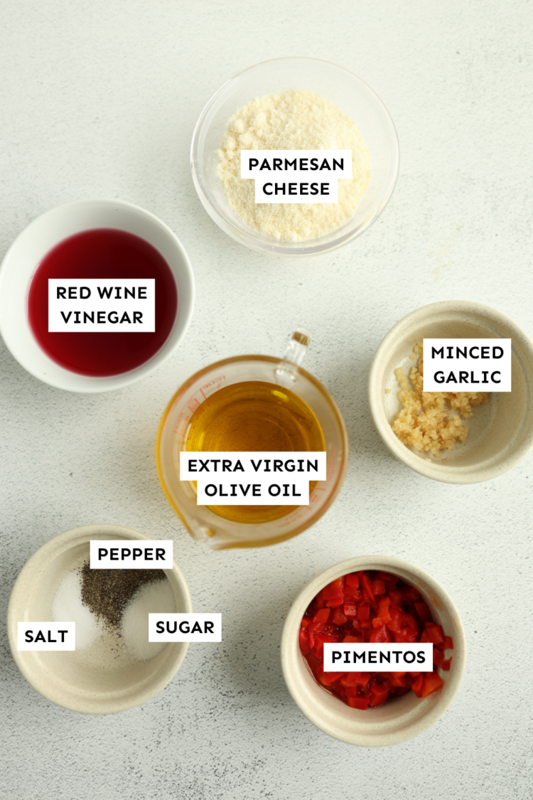 Italian Parmesan Dressing - Thriving Home