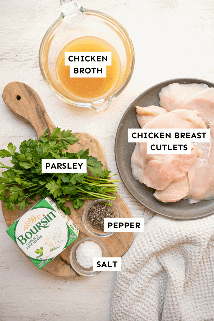 4-Ingredient Boursin Chicken - Thriving Home