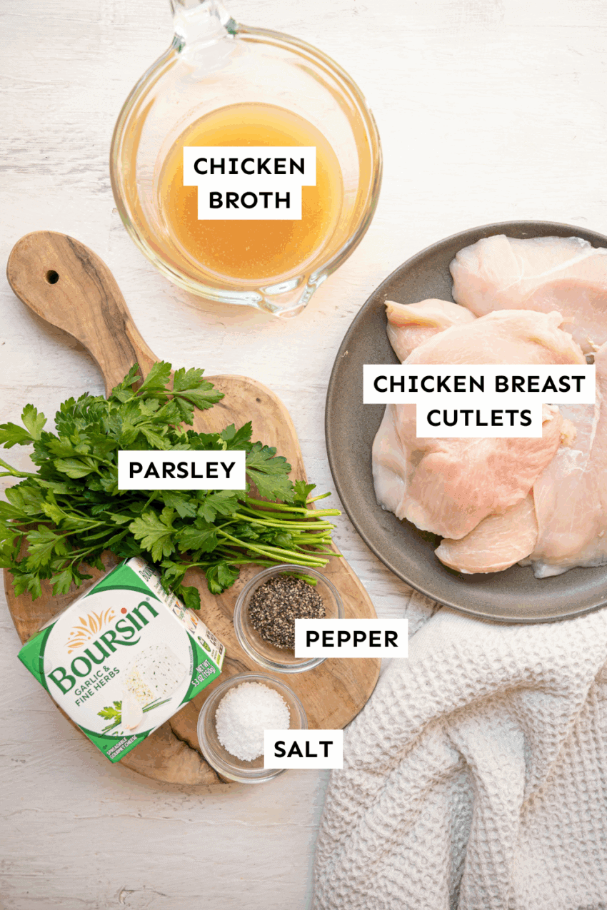 4-Ingredient Boursin Chicken - Thriving Home
