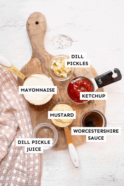 5-Ingredient Secret Sauce (aka Special Burger Sauce) - Thriving Home