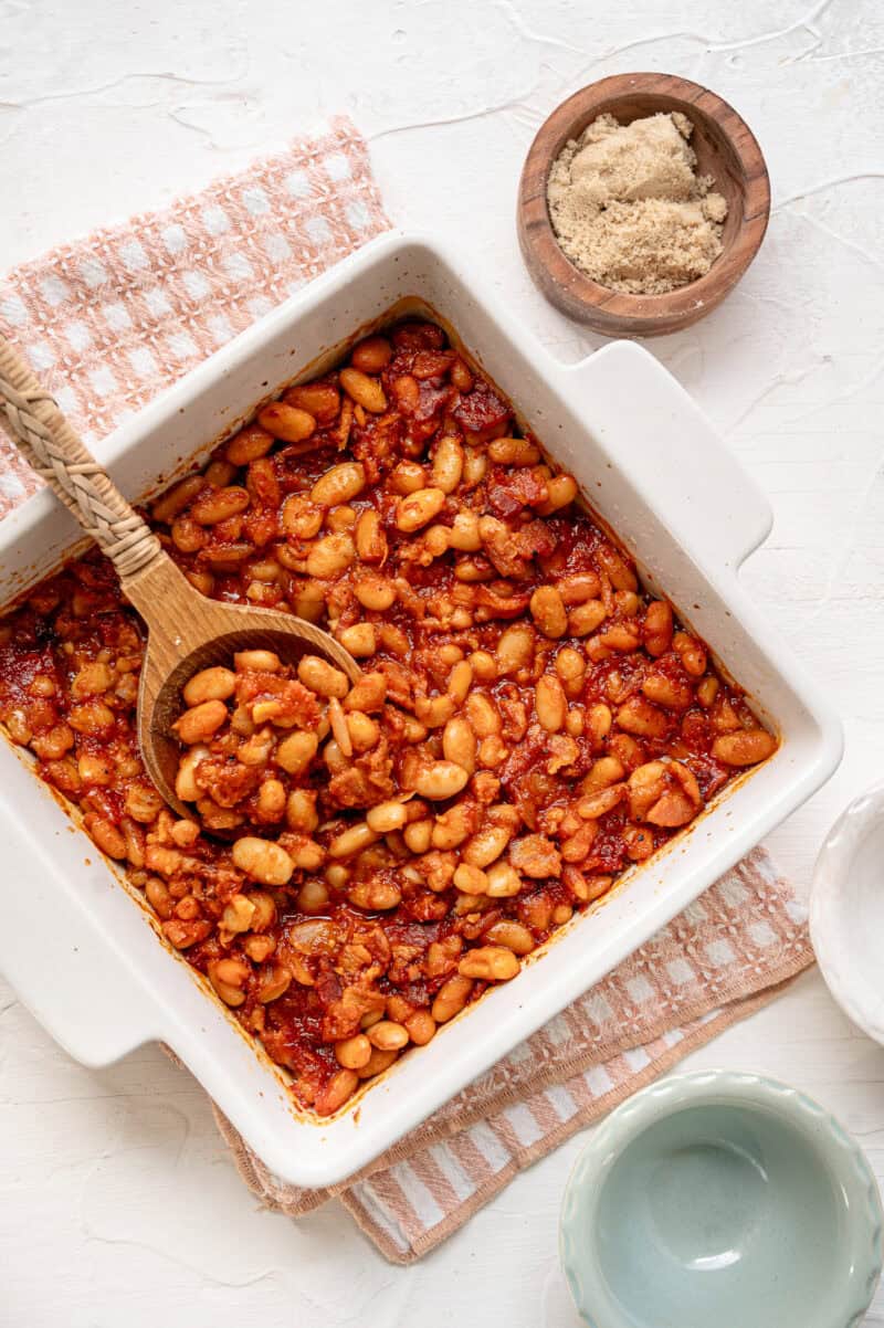 Homemade Baked Beans - Thriving Home