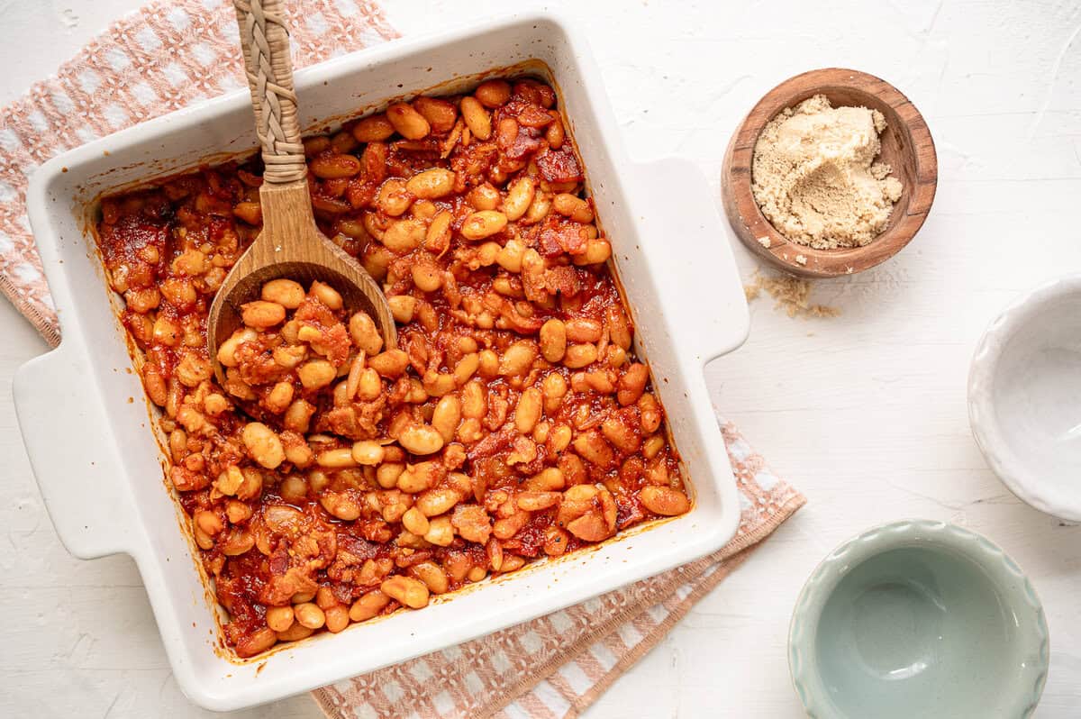Homemade Baked Beans - Thriving Home